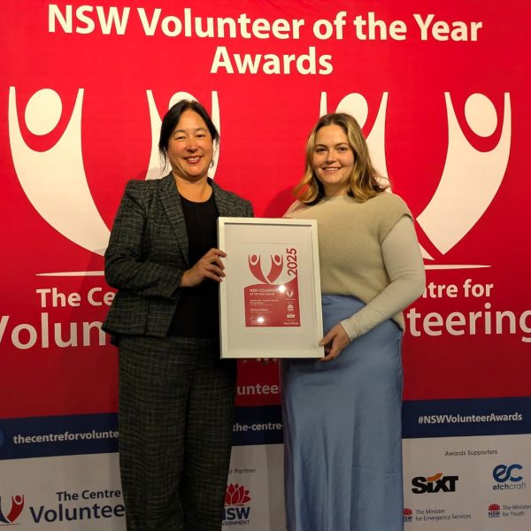 2025 Sydney City-Eastern Suburbs Volunteer of the Year - The Centre for ...